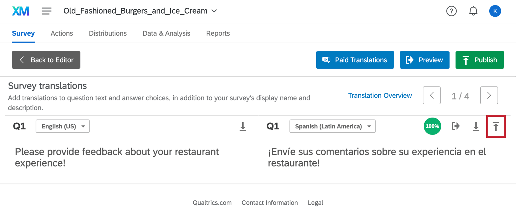 How to Translate a Qualtrics Survey | Argo Translation