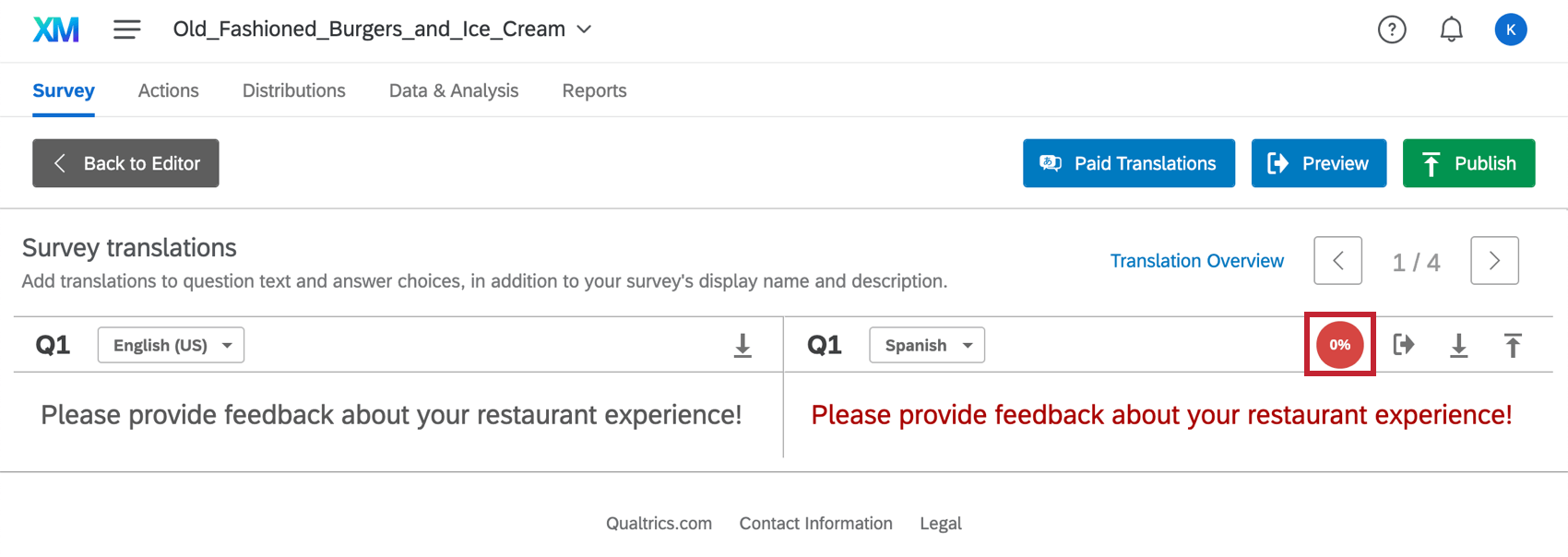 How to Translate a Qualtrics Survey | Argo Translation
